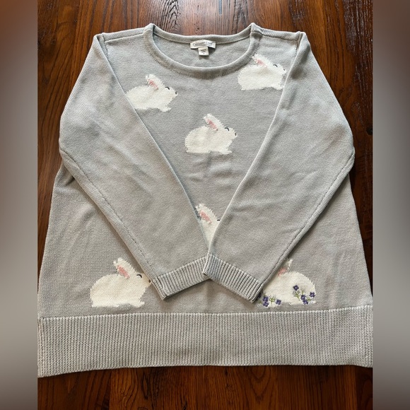 Coldwater Creek | Sweaters | Coldwater Creek Relaxed Fit Bunny Sweater ...